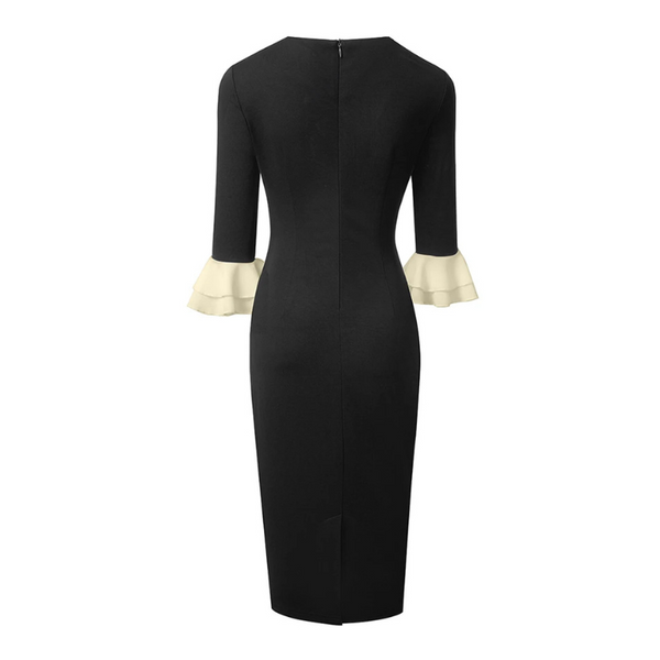 Emilia Power Bow Dress – Desk to Dusk